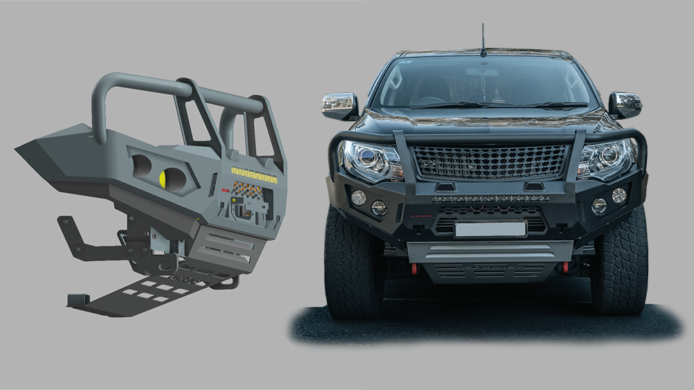 Contender for best MQ Triton Bull Bar?