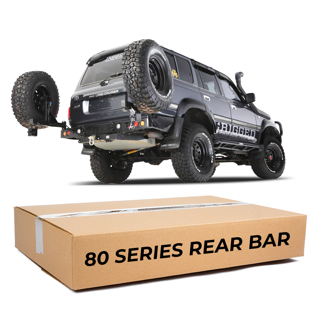 80 Series Rear Bar & Spare wheel Accessories