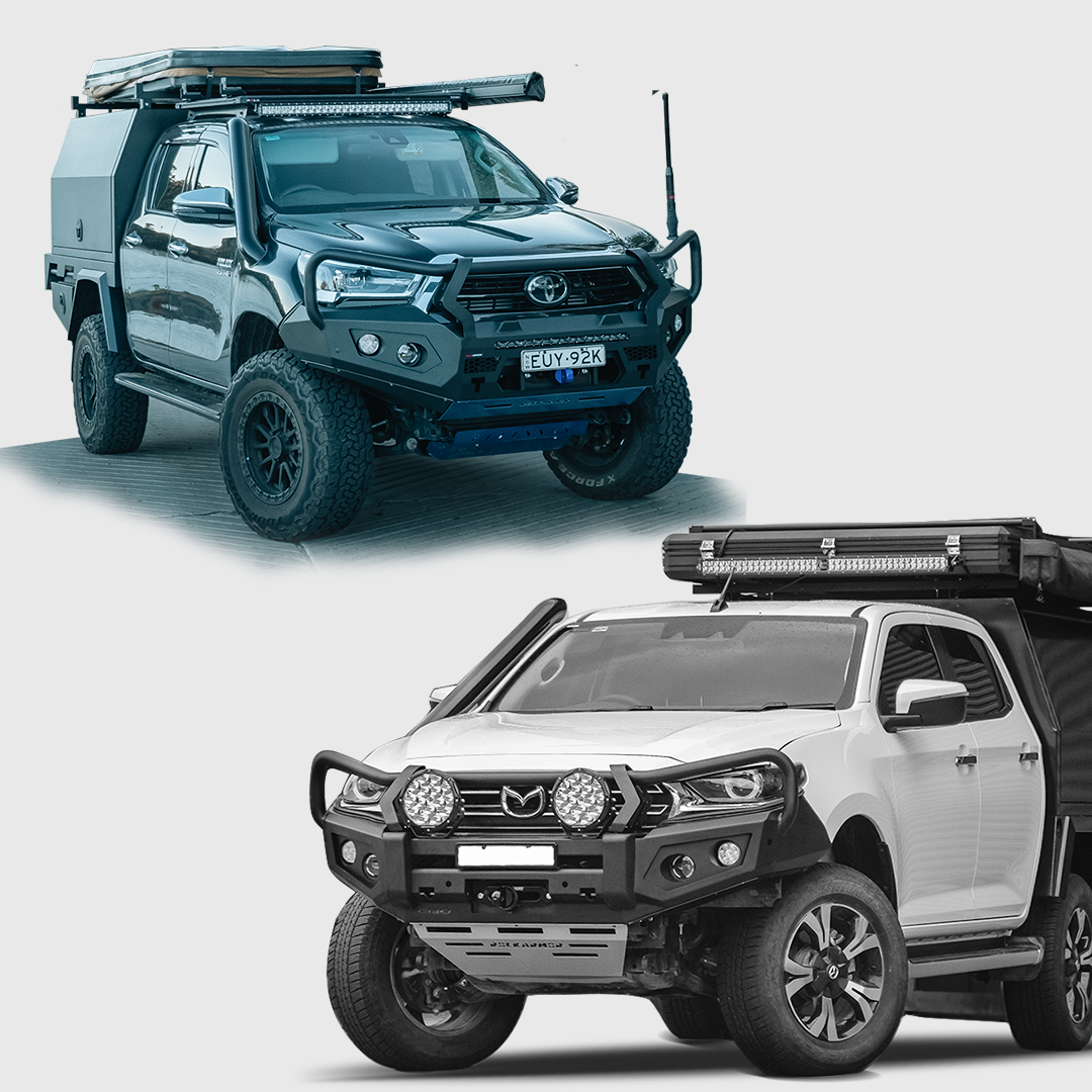 Bull Bars | ADR Approved, 3 Hoop Bull Bars & Non Hoop Front Bars