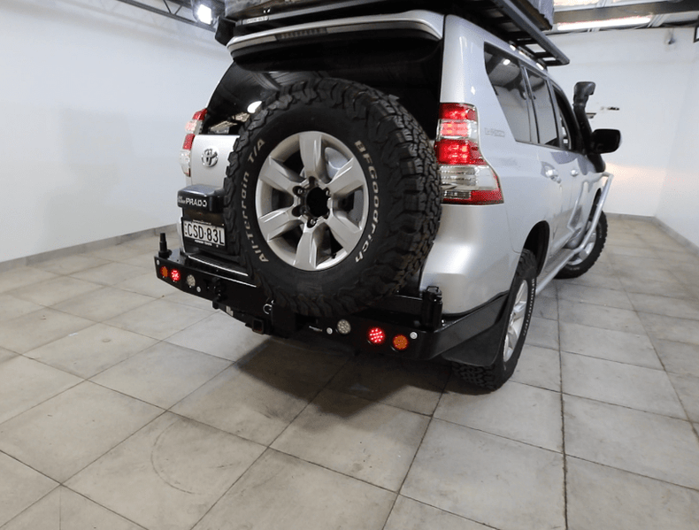 Prado 150 Rear Bar Spare Wheel Carrier Suits Prado 150 2009-Current